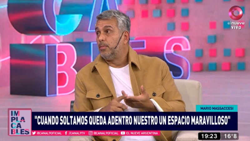 El momento límite de la vida de Mario Massaccesi que lo hizo soltar y ...