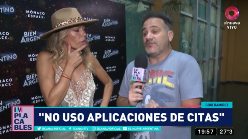 Coki Ramírez habló sobre Marcelo Tinelli: "Imaginate a Marcelo soltero ...