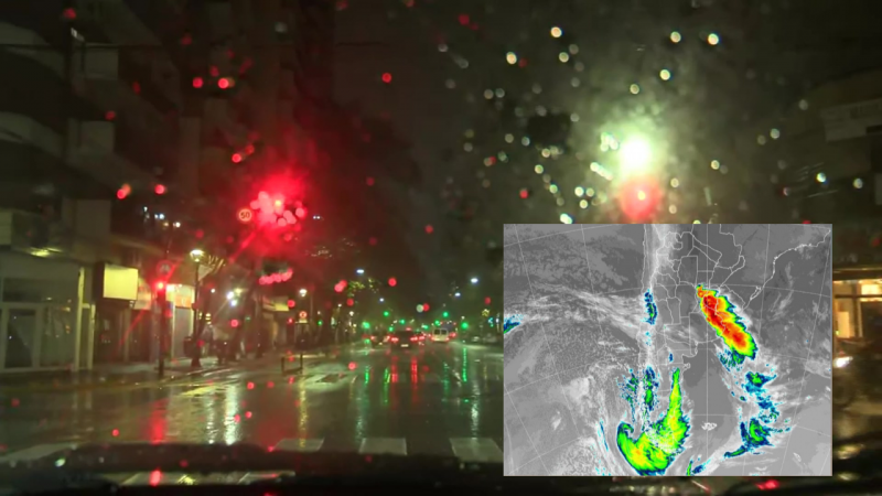 Diluvia en la Ciudad de Buenos Aires y rige la alerta naranja por ...