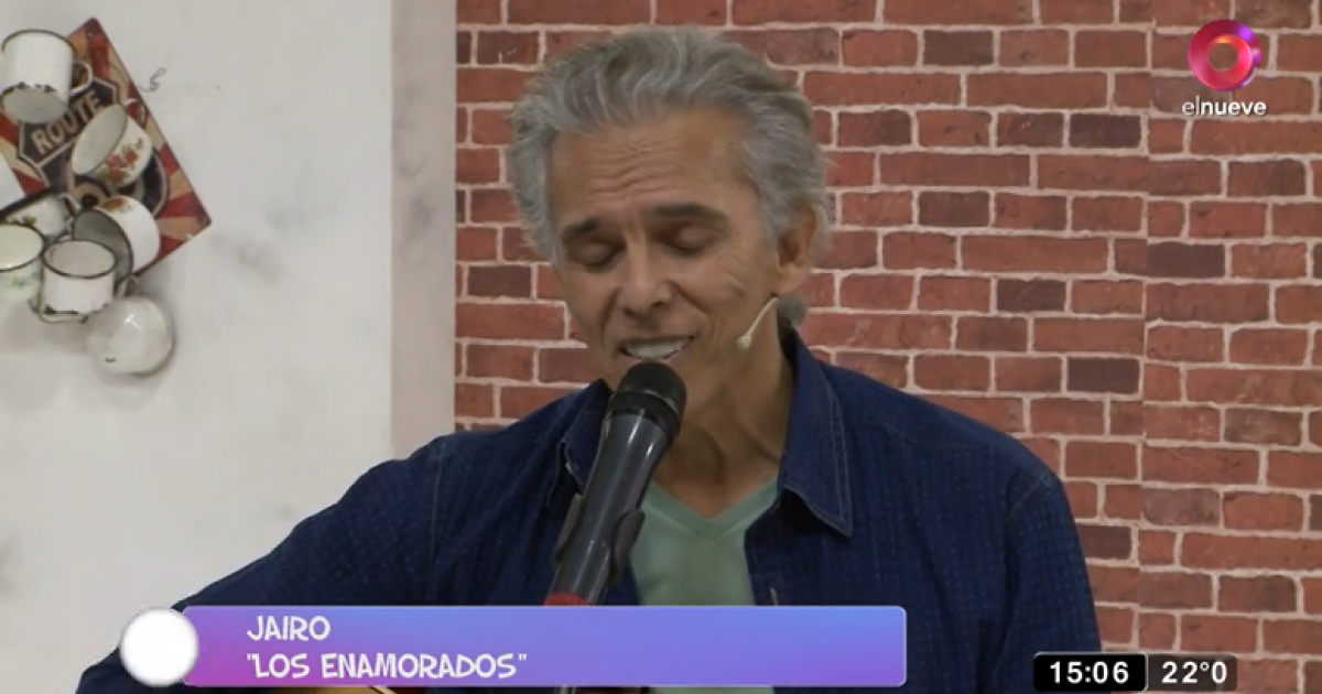 50 años en la música: Jairo interpretó "Los Enamorados" | Canal 9
