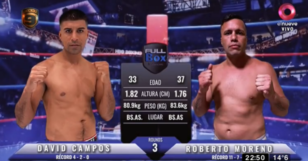 Boxeo: Moreno Vs. Campos | Canal 9