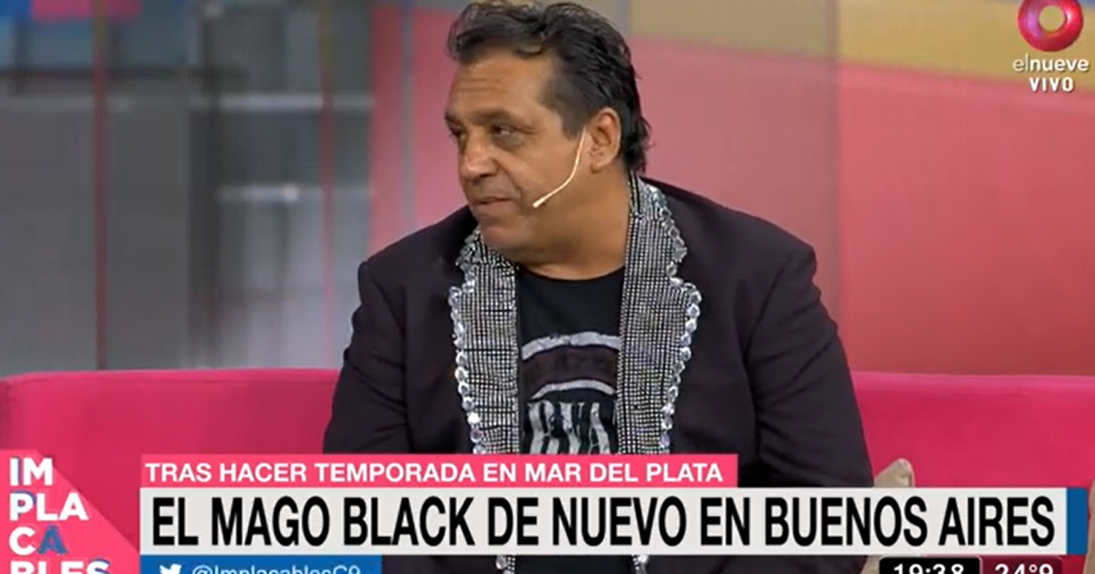 El Mago Black habló sobre su inesperado éxito que lo llevó a la fama ...