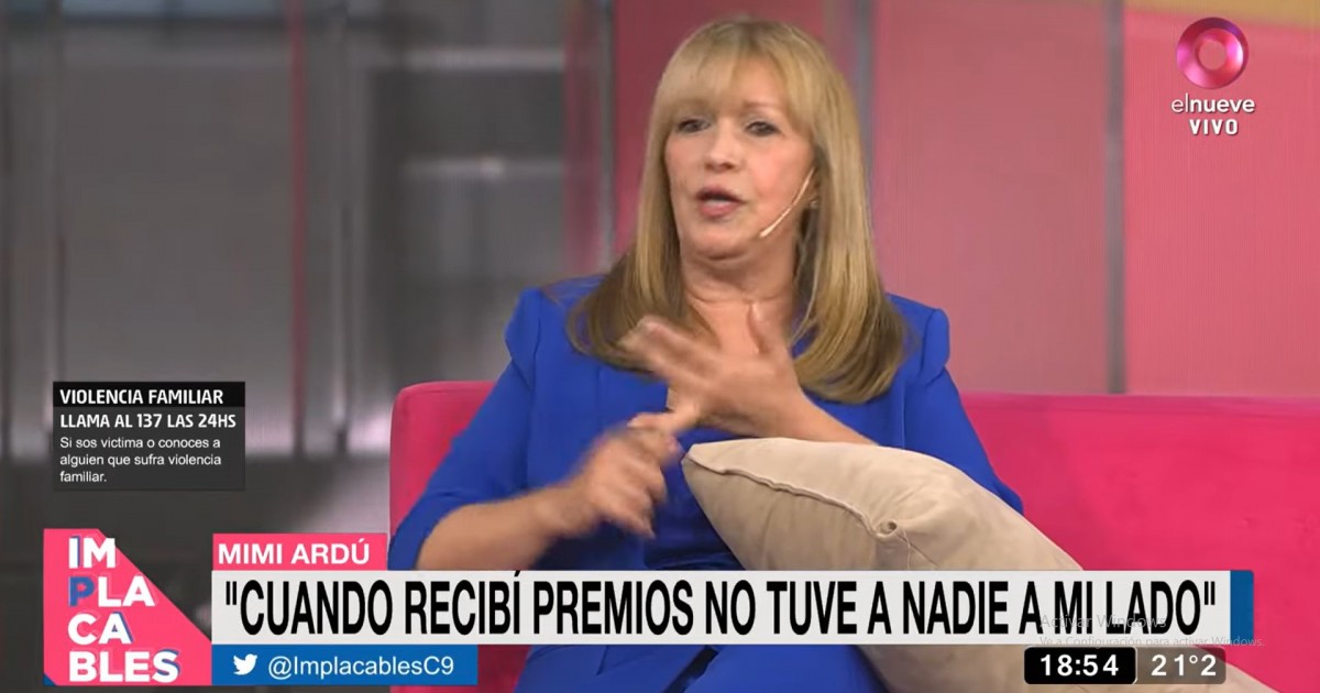 Mimi Ardú habló sobre la violencia que vivió por parte de su familia ...
