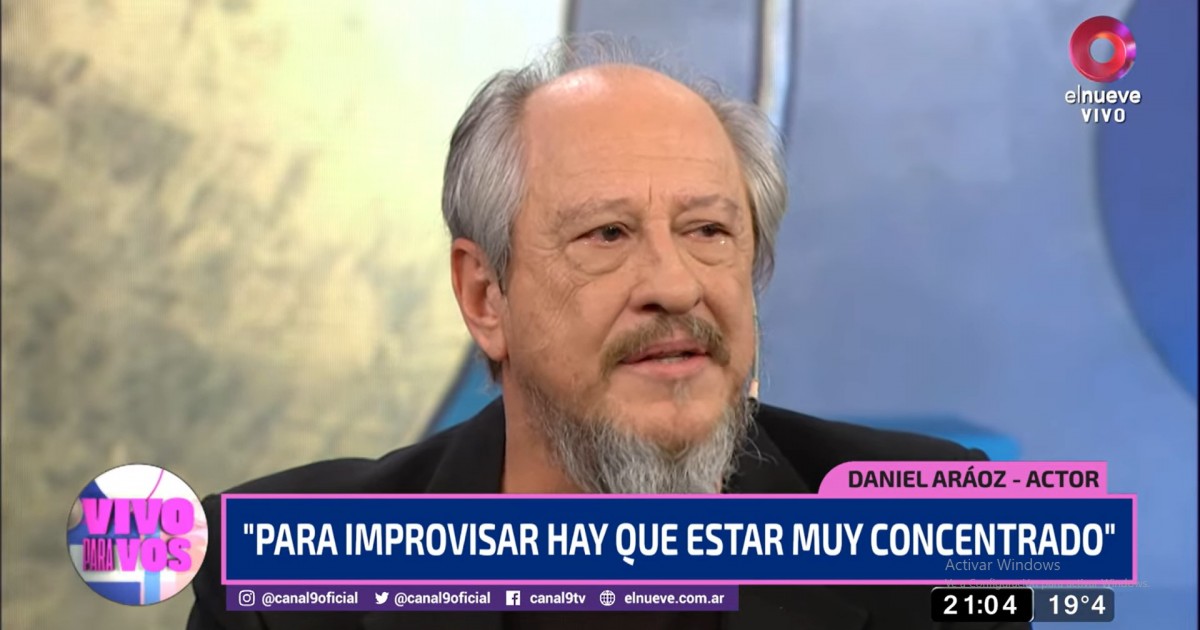 El emotivo mensaje que le llegó al corazón a Daniel Aráoz: "Cumplí mis ...