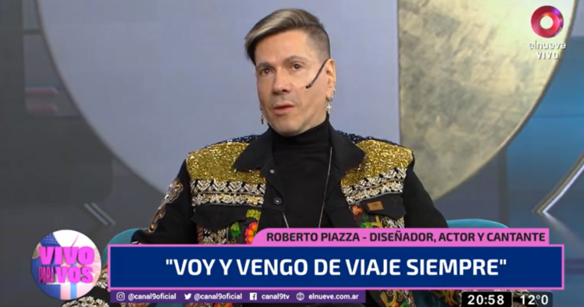 Roberto Piazza: "Es muy caro hacer un desfile de moda" | Canal 9