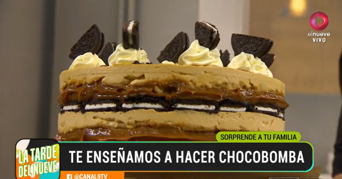 ¡Te enseñamos a hacer esta exquisita Chocobomba! | Canal 9