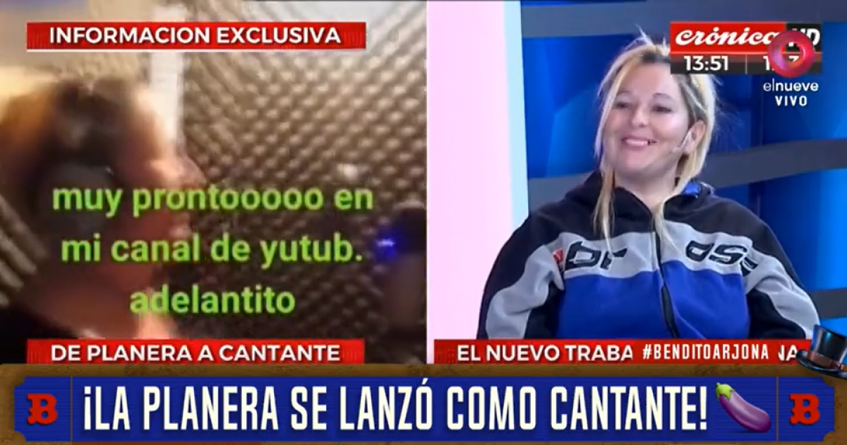¡La "planera", Mariana Alfonzo lanzó su carrera como cantante! | Canal 9