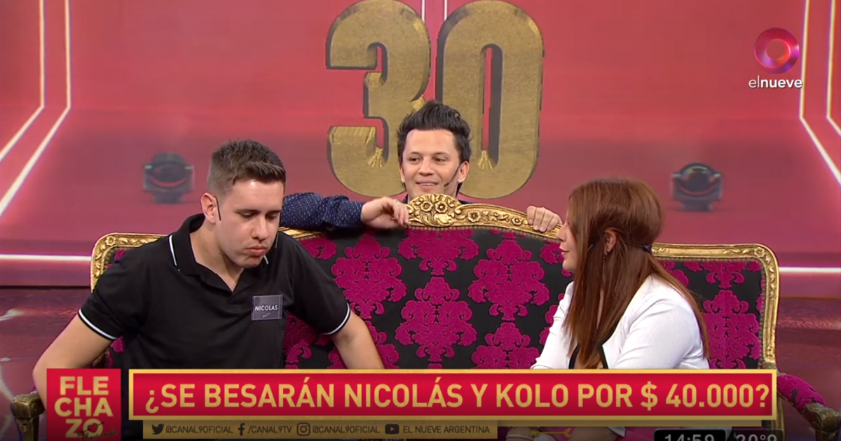 Se chaparon Nicolás y Kolo... ¿gran momento de incomodidad? | Canal 9