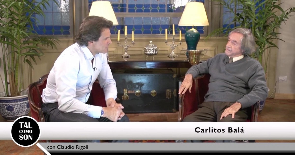 Carlitos Balá entrevistado por Claudio Rígoli: "Quiero mucho al público ...