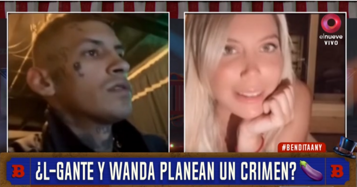 ¡L-Gante estrenó la canción para Wanda Nara!: "Le metemos bala" | Canal 9