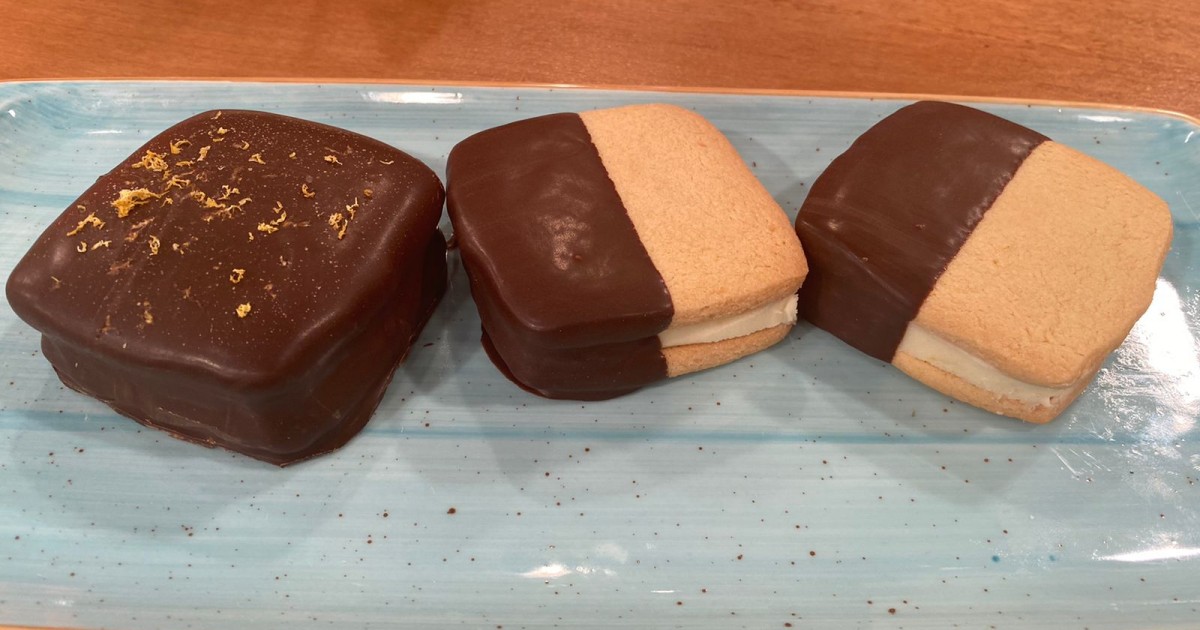 Galletas de limón rellenas. sin gluten | Canal 9