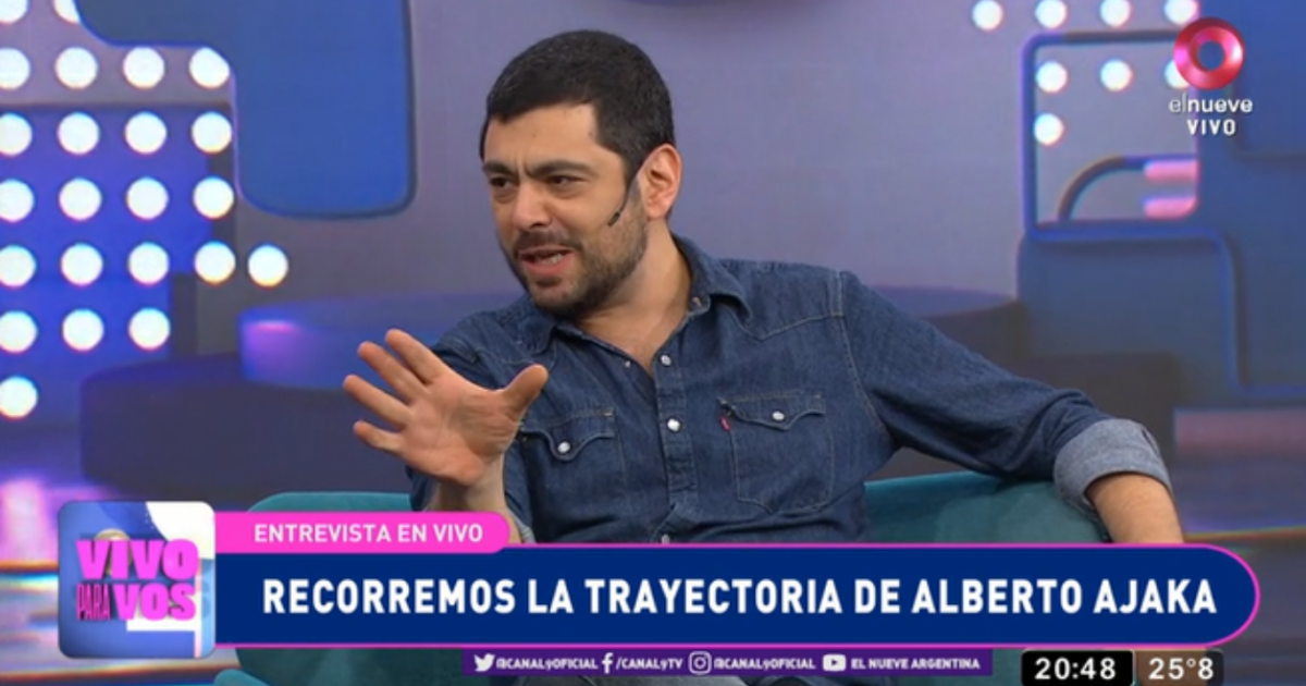 Alberto Ajaka: "No es lo mismo ser actor que trabajar de actor" | Canal 9