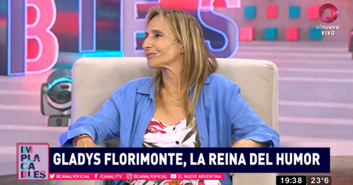 Gladys Florimonte aseguró que a Marcelo Tinelli "lo rodean los amigos ...