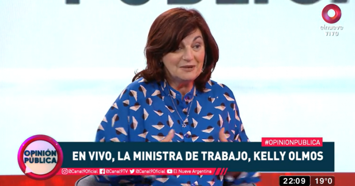 Kelly Olmos aseguró que "mientras haya alta inflación los salarios ...