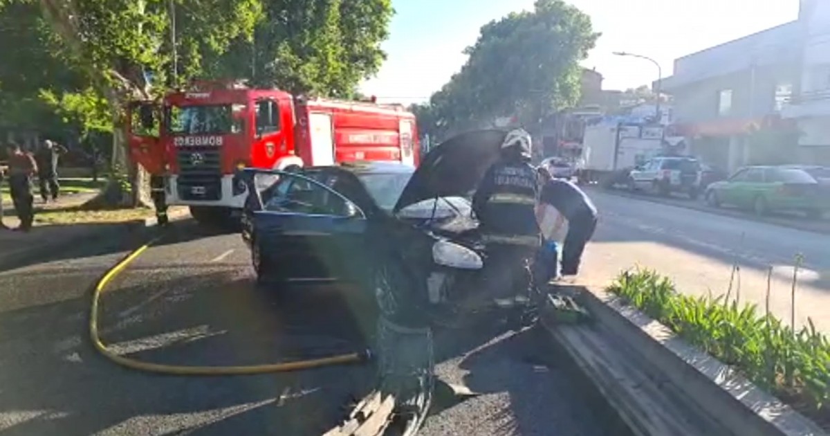 Choque en Juan B. Justo y Boyacá: hay una herida | Canal 9