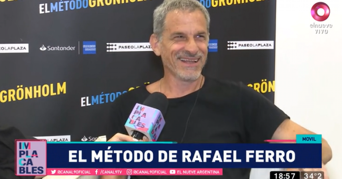 Rafael Ferro se sinceró y contó que usaría aplicaciones de citas | Canal 9