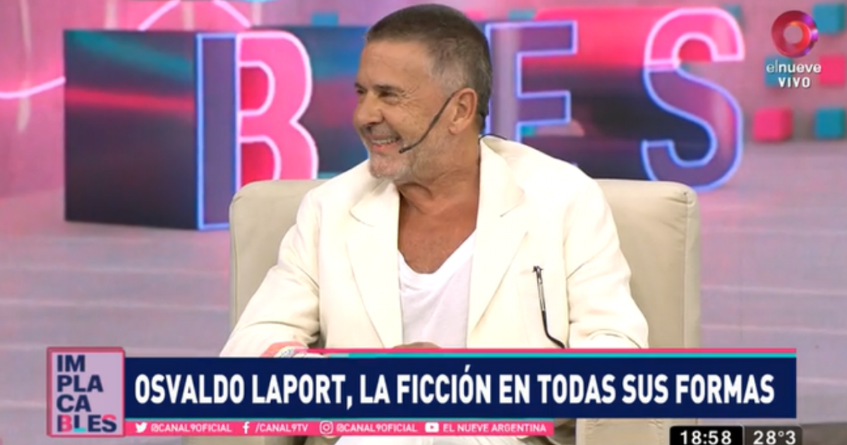 Osvaldo Laport se emocionó al recordar sus inicios artísticos: "Fui y ...