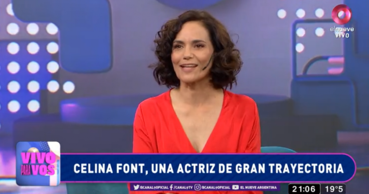 Celina Font: "¿Por qué soy actriz? Me fui eligiendo" | Canal 9