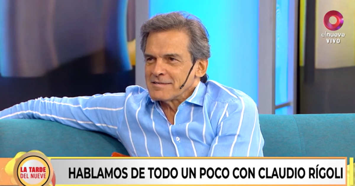 Claudio Rígoli habló de la belleza física en los medios: "A mi me ayudó ...