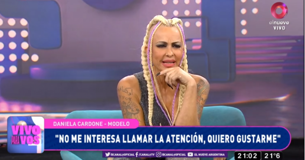 Daniela Cardone: "No me interesa llamar la atención, quiero gustarme ...