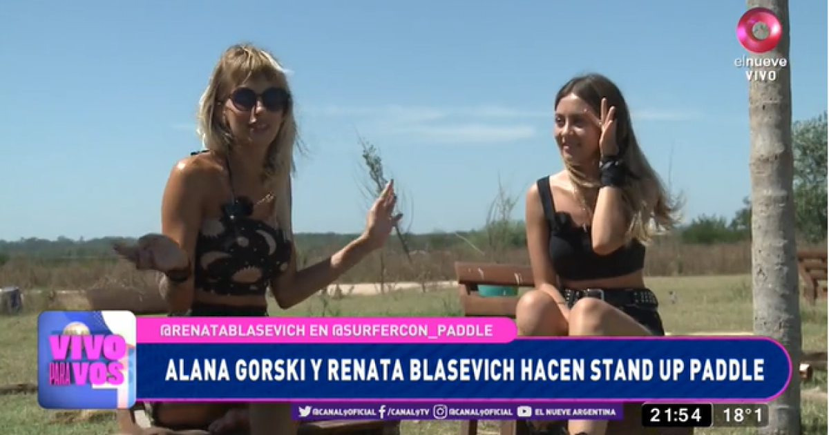 Aventura Urbana: Alana Gorski y Renata Blasevich hacen Stand Up Paddle | Canal 9