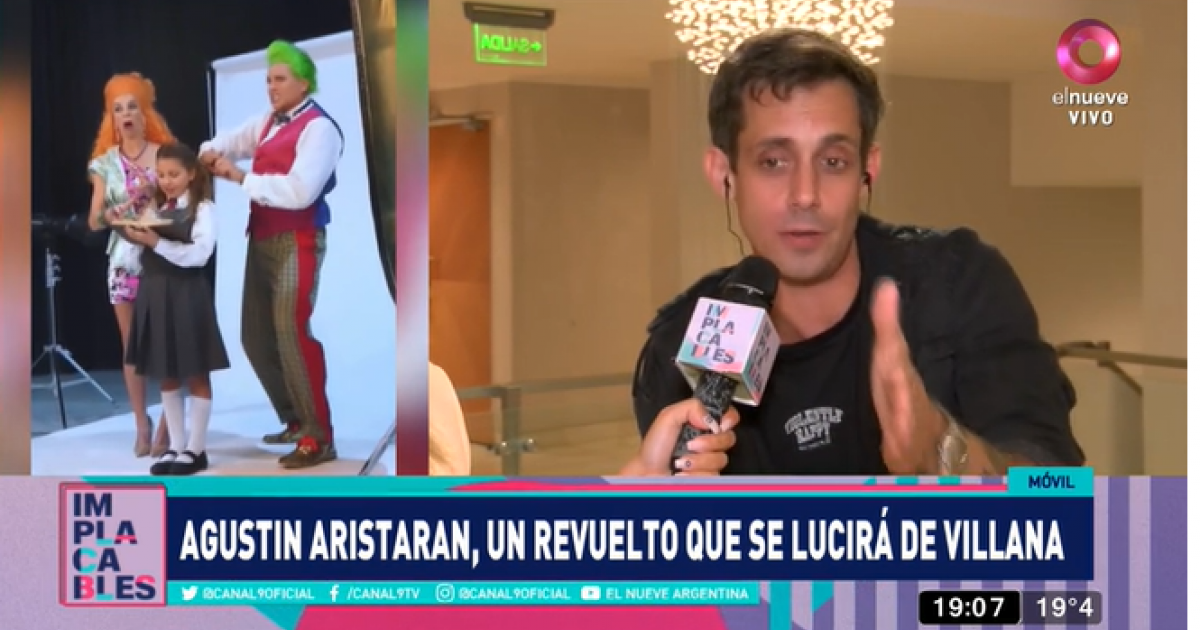 Agustín "Rada" Aristarán se prepara para hacer de Tronchatoro en ...