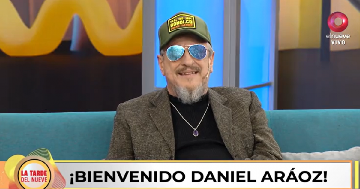 Daniel Aráoz sobre su rol como comediante: "Siento que estoy cumpliendo ...