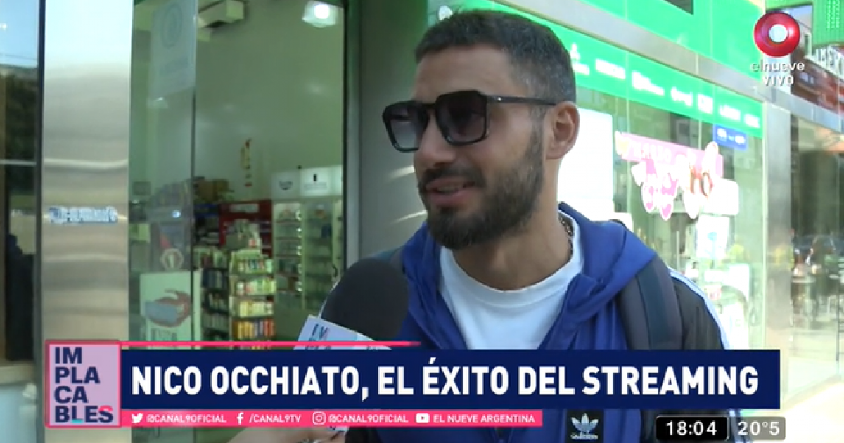 Nico Occiato sobre las "imitaciones": "Yo no inventé nada" | Canal 9