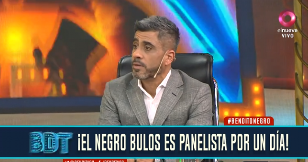 Bendita: Federico "El Negro" Bulos es panelista por un día | Programa ...