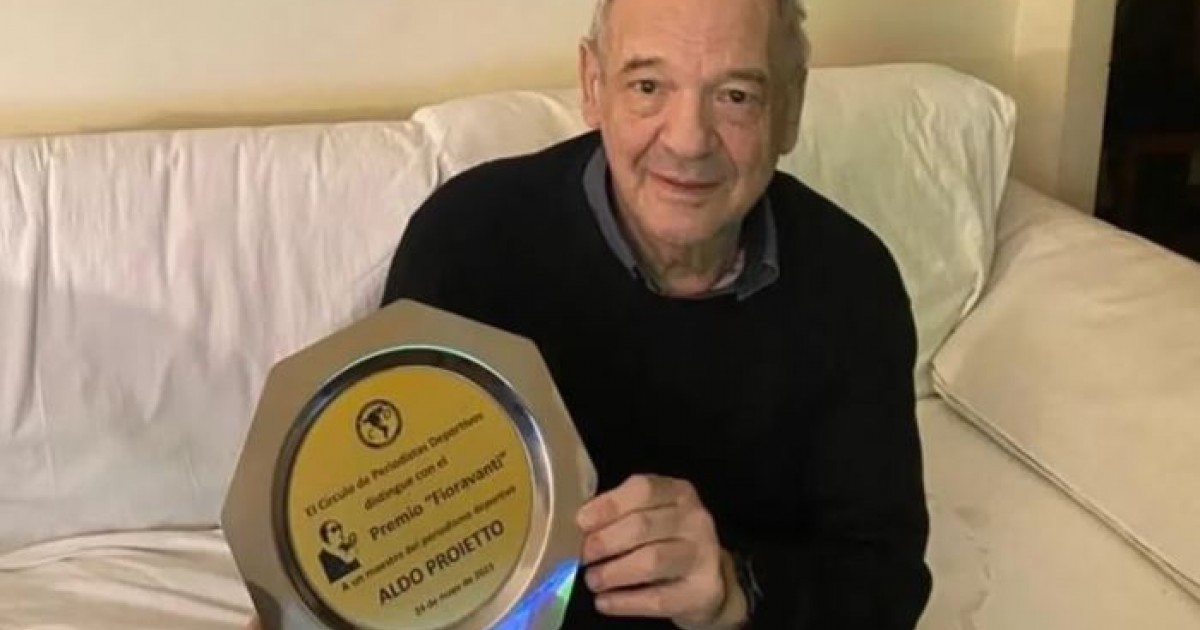 Murió el histórico periodista deportivo Aldo Proietto | Canal 9