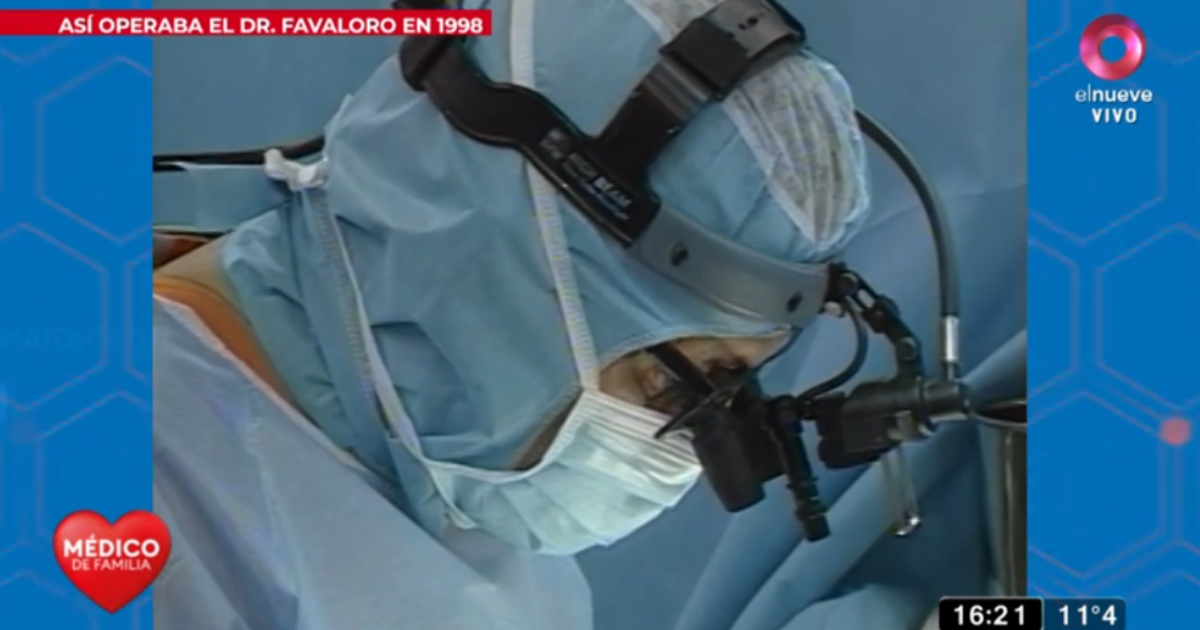100 años del nacimiento de Favaloro: imágenes inéditas de un bypass que ...