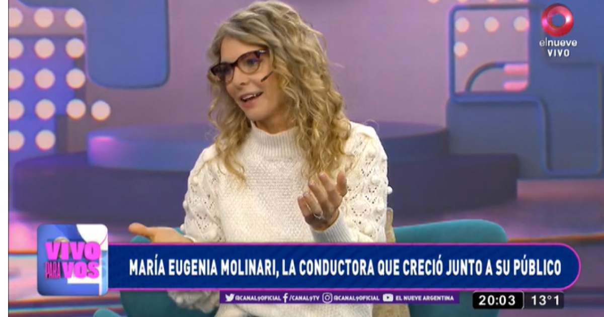 María Eugenia Molinari: "No me gustan los programas de chimentos" | Canal 9