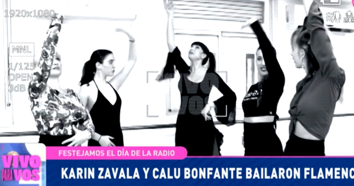 Karin Zavala y Calu Bonfante bailaron Flamenco con Alana Gorski | Canal 9