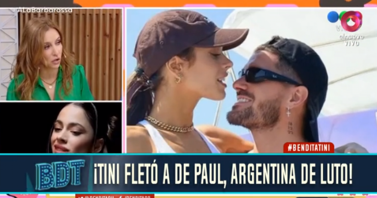 Argentina de luto: Tini y De Paul confirmaron su separación | Canal 9