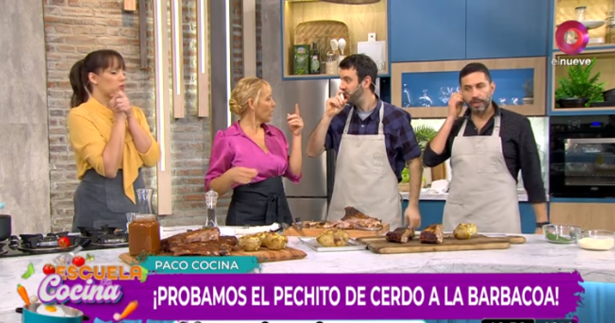 Escuela de Cocina: Pechito de cerdo al horno con BBQ | Programa del 8 ...