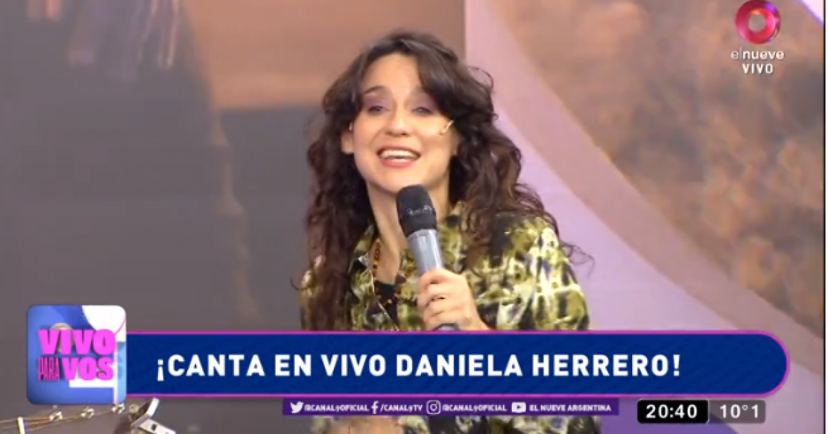 Daniela Herrero: "Mi meta es seguir en la música sin perder libertades" | Canal 9