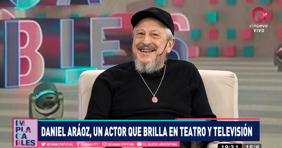 Daniel Aráoz: “Yo subo al escenario para sanarme y curarme” | Canal 9