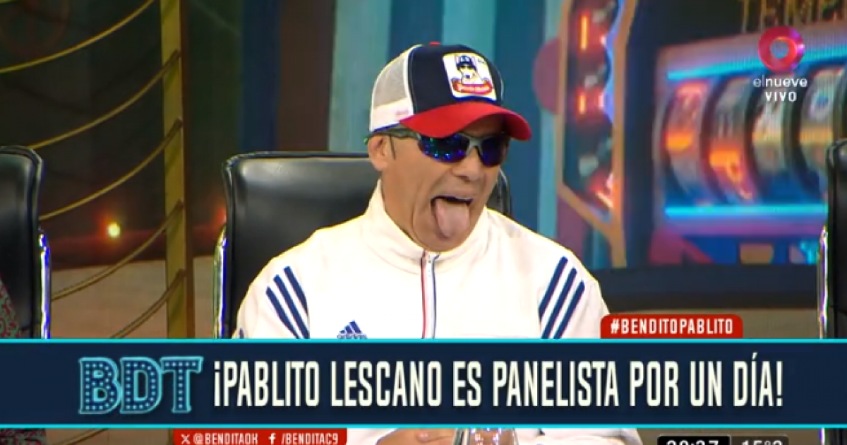 Bendita: El show en vivo de Pablito Lescano con Damas Gratis | Programa ...