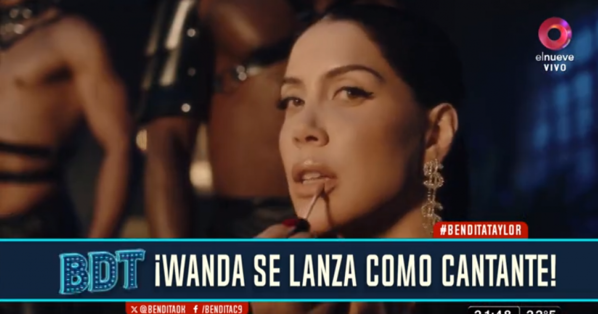 Wanda Nara estrenó su primera canción y se lanzó como solista | Canal 9