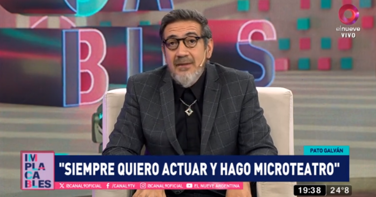 Pato Galván: “Estoy orgulloso de todo lo que hice” | Canal 9