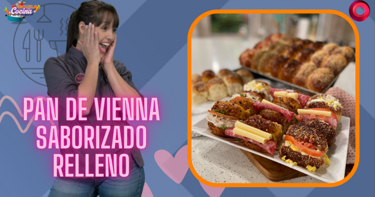 Pan de Vienna saborizado relleno | Canal 9
