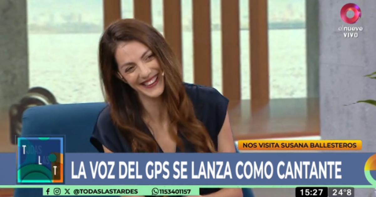 La voz del GPS ahora también canta: la historia de Susana Ballesteros ...
