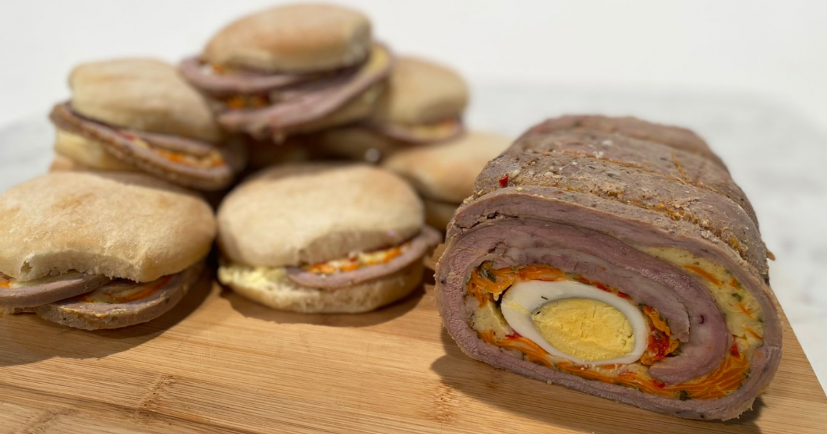 Matambre arrollado con figacitas de manteca | Canal 9