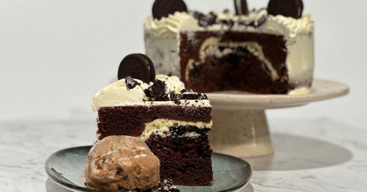 Rica y fácil torta cookie | Canal 9