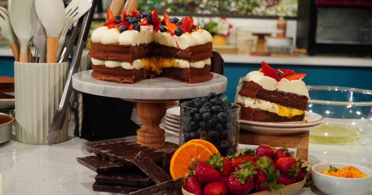 Para la merienda: torta de queso crema, jengibre y naranja | Canal 9