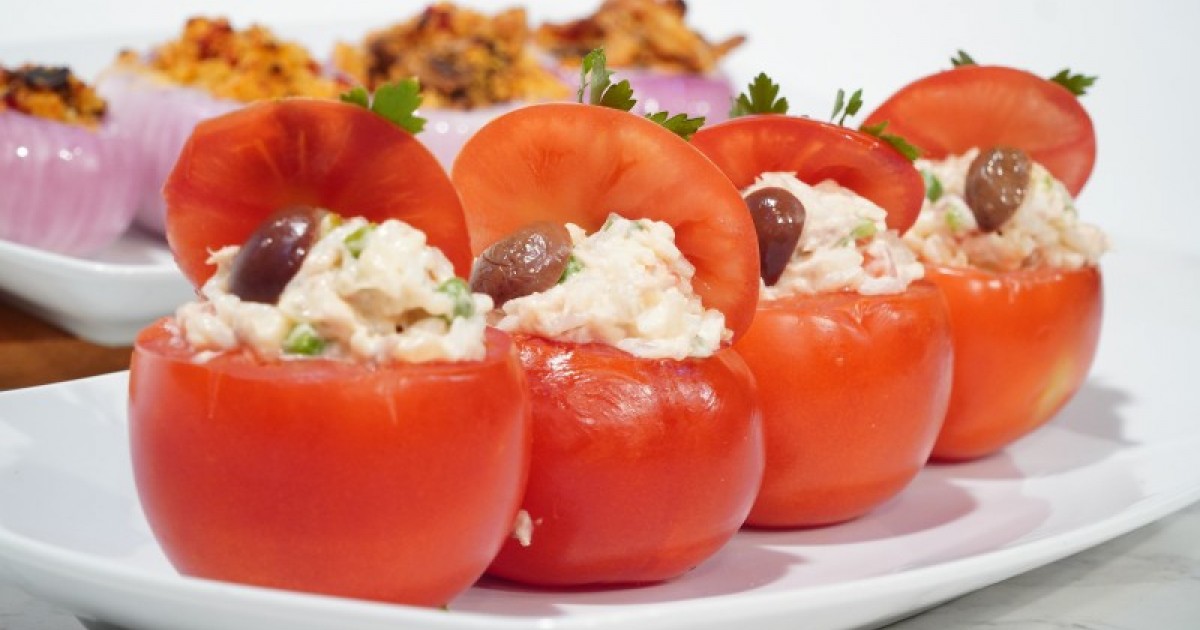 ¡Sorprende con estos tomates y cebollas rellenas! | Canal 9