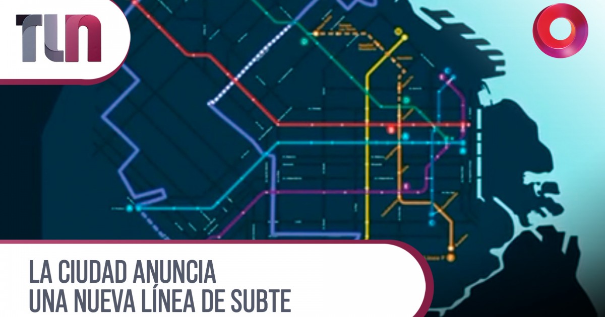 La Ciudad anuncia una nueva línea de subte | Canal 9