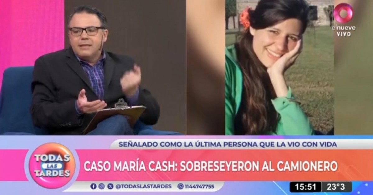 Caso María Cash: sobreseyeron al camionero | Canal 9