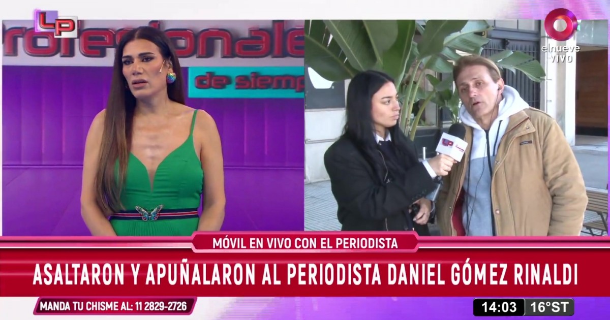 El violento robo a Daniel Gómez Rinaldi | Canal 9