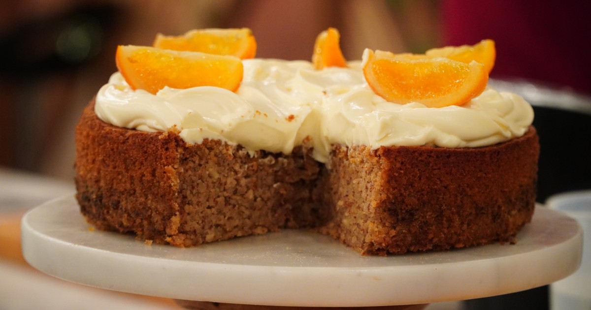 Especial para la merienda: torta húmeda de naranja | Canal 9